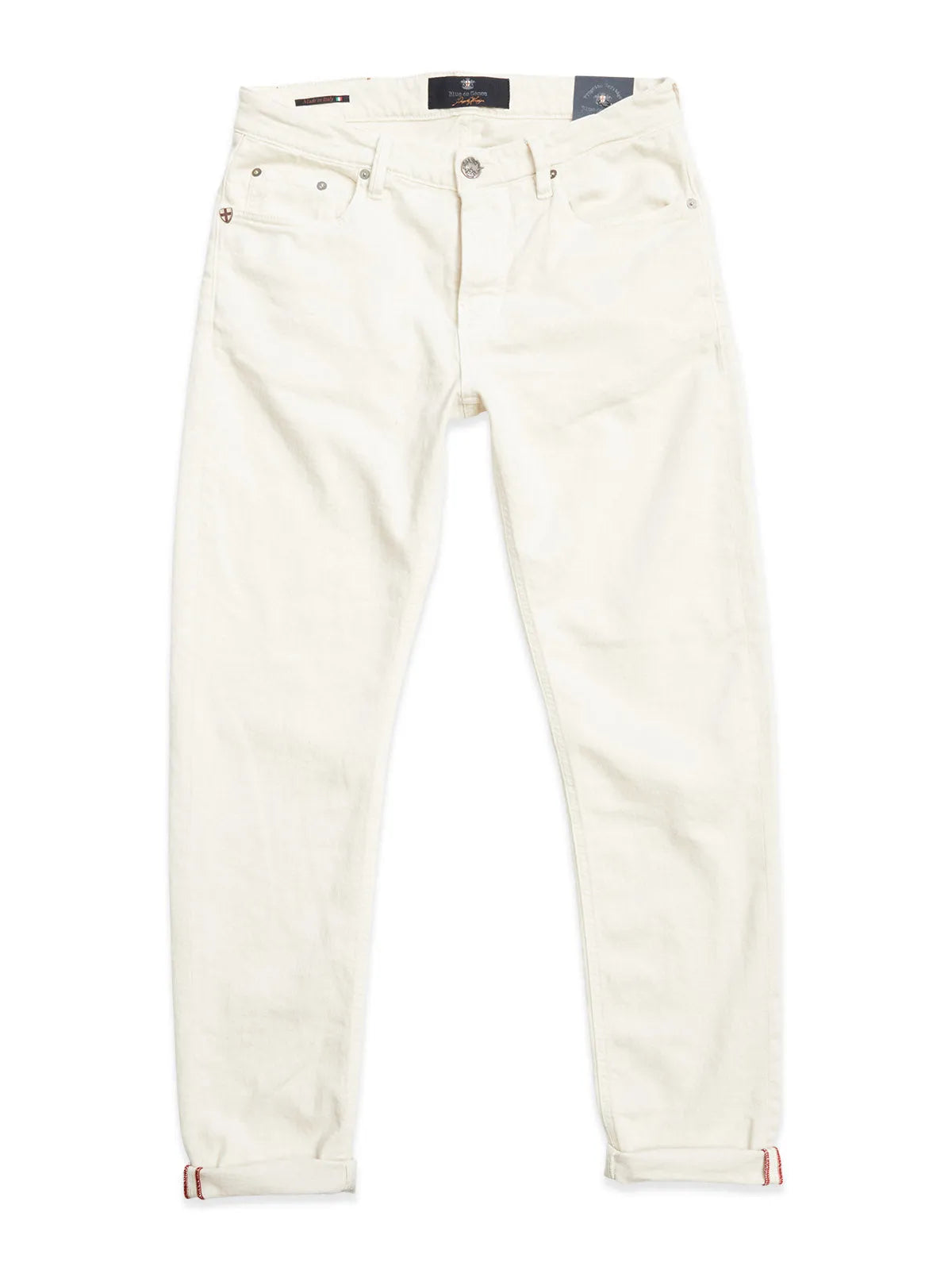 Blue de Genes • vincl color jeans • Ecru • heren • Wildenberg Ynformal ...